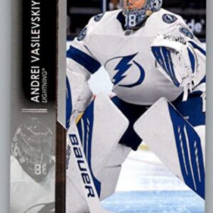 2021-22 Upper Deck #165 Andrei Vasilevskiy Tampa Bay Lightning Series 1 NHL Hockey Base Trading Card