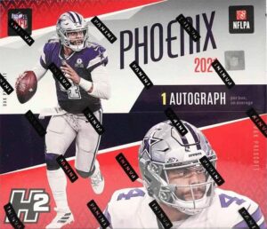 2021 panini phoenix nfl football h2 hybrid football (18 pk)