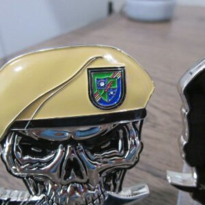 Oneworldtreasures 75th Ranger Regiment Army Rangers Lead The Way USASOC Beret Skull Challenge Coin