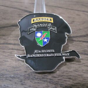 Oneworldtreasures 75th Ranger Regiment Army Rangers Lead The Way USASOC Beret Skull Challenge Coin