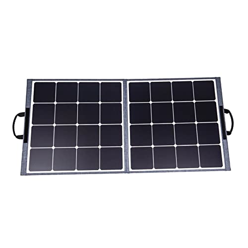 Wagan Foldable 18V Solar Panel with Anderson Connector 6 ft Power Cable Compatible with Any Anderson Equipped Device for RV Laptops Solar Generator Van Camping Off-Grid (100 Watt)