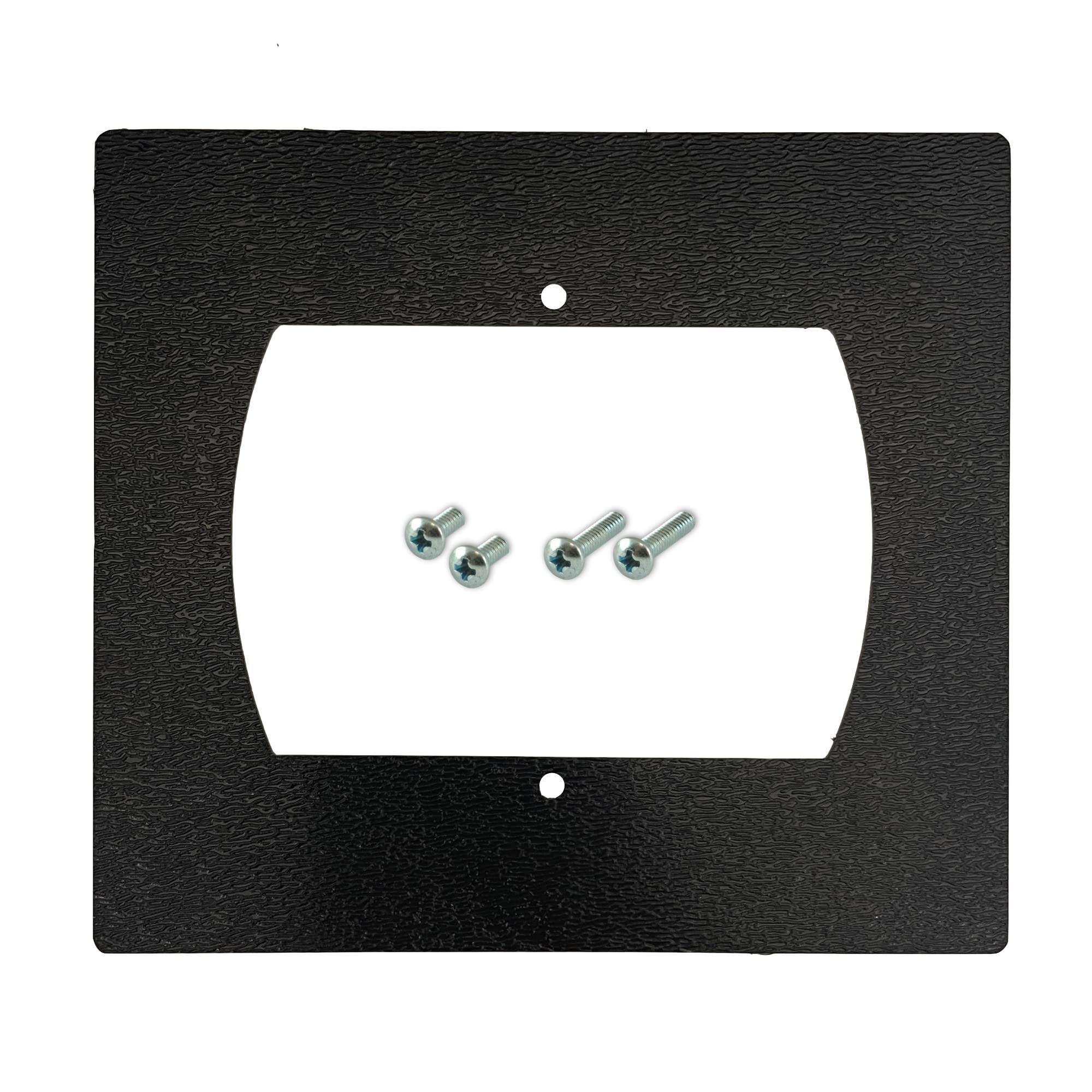 ADARECO Flushmount ABS Plastic Faceplate Kit Compatible with CHSPT2ULTRA and CHSPT2SURGE - Alternate to CHSPFMKIT - Includes 4-40 1/4" and 1/2" Machine Screws