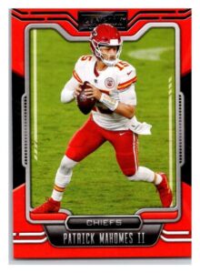 2021 panini playbook #48 patrick mahomes ii kansas city chiefs football nfl