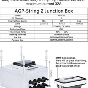 DIHOOL Miniature Circuit Breaker Box with 30 amp Disconnect Switch IP66 2 in 2 Out