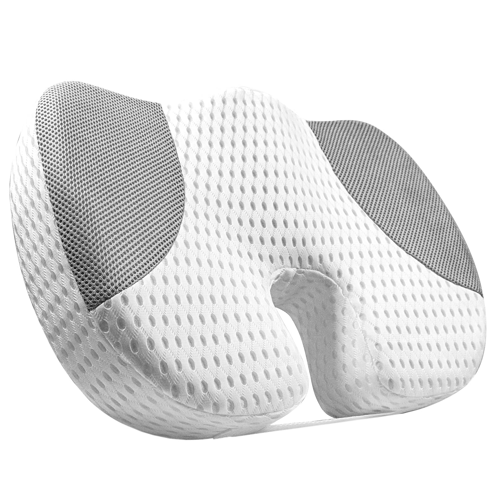 Idle Hippo Hot Tub Booster Seat, 4D Air Mesh Weighted Hot Tub Pillow with Powerful Non-Slip Suction Cups, Ergonomic Booster Cushion, Quick Dry Spa Pillow Hot Tub Accessories for Adults Indoor Outdoor