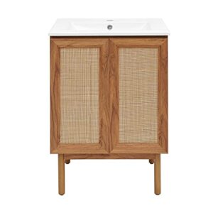 swiss madison well made forever classe 24 inch oak bathroom vanity