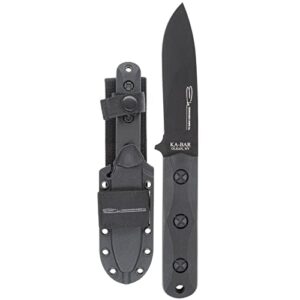 ka-bar ek51 short drop point ek commando fixed blade