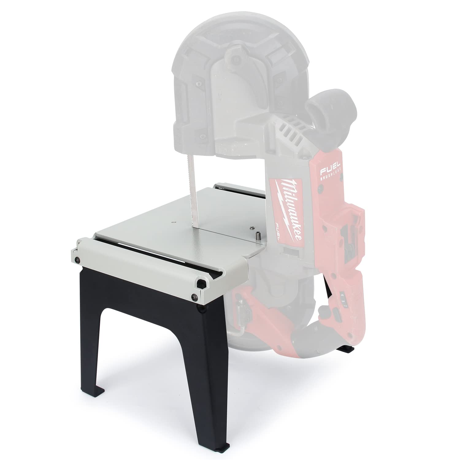 DITKOK Band Saw Stand Portable Table for Milwaukee Band Saw, Powder Coated (SAW NOT INCLUDED)