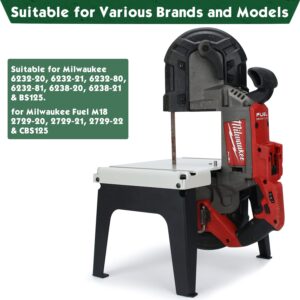 DITKOK Band Saw Stand Portable Table for Milwaukee Band Saw, Powder Coated (SAW NOT INCLUDED)