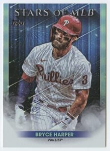 2022 topps stars of mlb #smlb-15 bryce harper philadelphia phillies baseball nm-mt