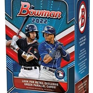 2022 Bowman Baseball Series Unopened Blaster Box Made By Topps Possible Prospects, Retail Exclusive Inserts and Autographs