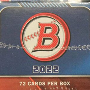 2022 Bowman Baseball Series Unopened Blaster Box Made By Topps Possible Prospects, Retail Exclusive Inserts and Autographs