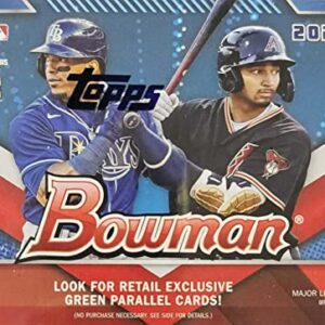 2022 Bowman Baseball Series Unopened Blaster Box Made By Topps Possible Prospects, Retail Exclusive Inserts and Autographs