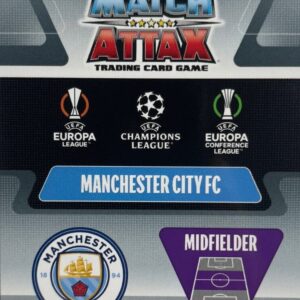 2021 2022 Topps Match Attax EXTRA Edition BLUE WAVE version Champions League UEFA Soccer Mini Tin with a Jack Grealish Limited Edition Blue Wave Scan X Card