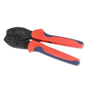 Solar Crimping Tool Kit LY-2546B Crimping Pliers with Male Female Solar Cable Connectors, Solar Spanner Wrench for MC4 Connectors Solar Panel 2.5/4/6mm² AWG14/12/10