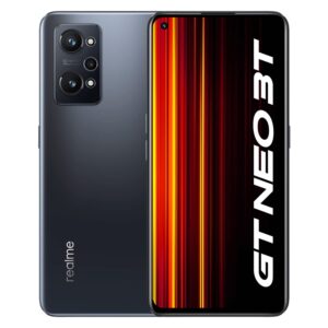 realme gt neo 3t dual-sim 128gb rom + 8gb ram (gsm only | no cdma) factory unlocked 5g smartphone (shade black) - international version