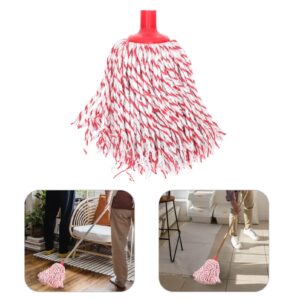 Household Pen Mandrel Industrial Cleaning Mop Heads Cedar Mop Replace Head Floor Mop Heads Mop Cloth Replacement Wet Damp Mop Head Mop Replacement Heads Set Earth Tones Plastic