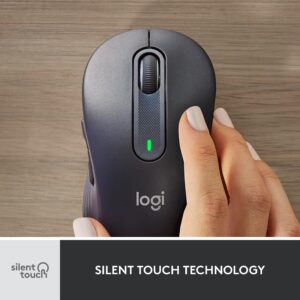 Logitech Signature MK650 Combo for Business, Wireless Mouse and Keyboard, Logi Bolt, Bluetooth, SmartWheel, Globally Certified, Windows/Mac/Chrome/Linux - Graphite