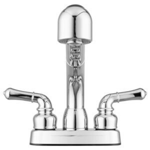 Pacific Bay - Lynden Pull-Out Utility Laundry Sink Faucet - Residential Grade Sink Faucet for Indoor/Outdoor Use - Metallic Chrome Plating Over ABS Plastic – Latest Model