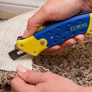 Estwing 3-In-1 Angle Adjusting Retractable Carpet/Flooring and Utility Knife (42464)