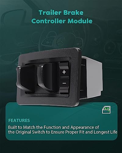 Trailer Brake Controller Module, Trailer Brake Controller Module Fits For 15 thru 20 For F-150 For Parts In-Dash Trailer Brake Controller Module, Front OE JL3Z-2C006-AA