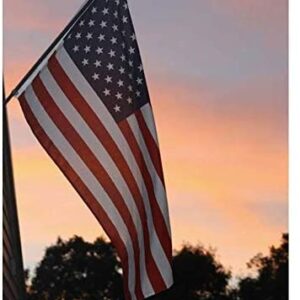 Linyup American Flag, American Flags for Outside, 210D Oxford Nylon, American Flags for Outside 3x5,Brass Grommet for Easy Display,Embroidered Stars,The Strongest, Longest Lasting.