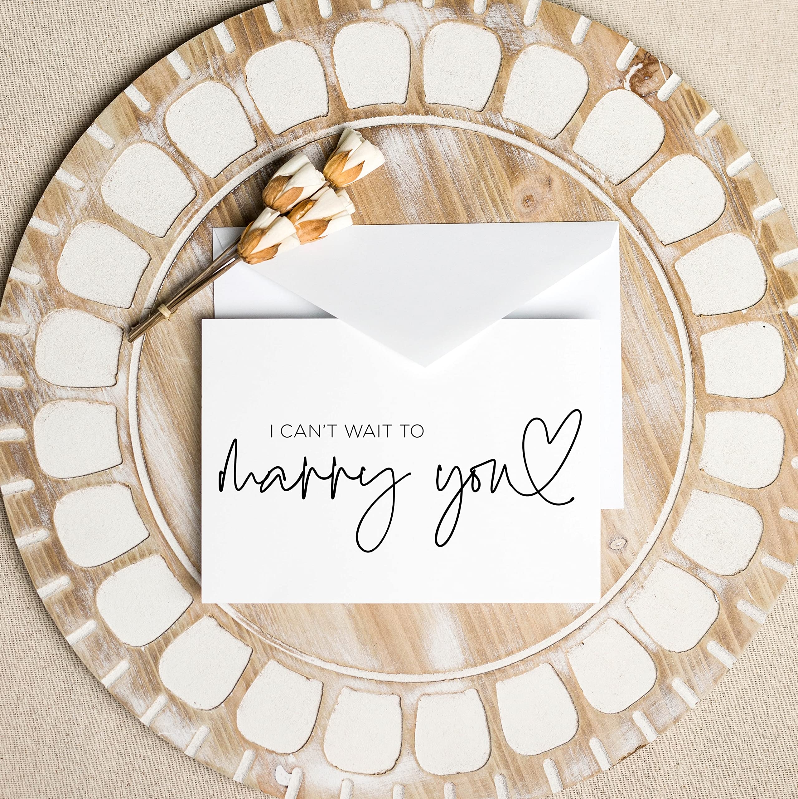 I Can't Wait to Marry You, Bride to Groom Wedding Day Card, Letters To My Husband From Wife, Love Gift for Him, Fiancé Gifts, Vows