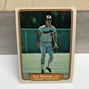 1982 FLEER Baseball Complete Set (1-660) with Cal Ripken Jr ROOKIE card