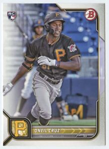 2022 bowman #51 oneil cruz pittsburgh pirates (rc - rookie card) nm-mt mlb baseball