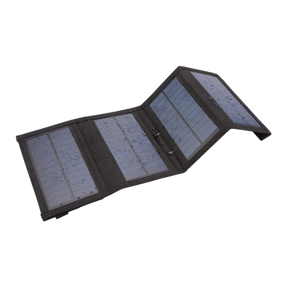 SUNYIMA 5.5V 10W Portable Solar Panel Folding Foldable Solar Panels Bag for Phone Battery Charge with 5V USB Port