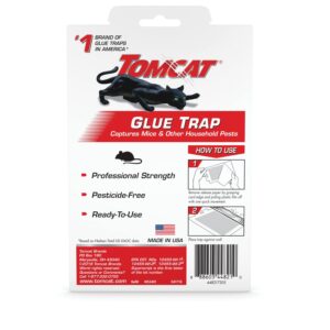 Tomcat Glue Traps with Professional Strength Glue, Ready-to-Use, 36 ct. Value Pack