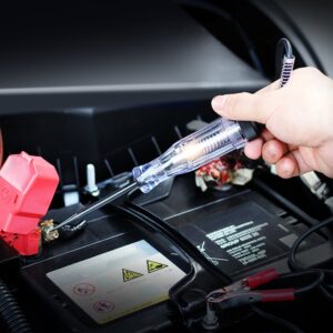 Test Light Automotive, 6V 12V 24V DC Auto Car Truck Voltage Circuit Tester Long Probe Pen Li