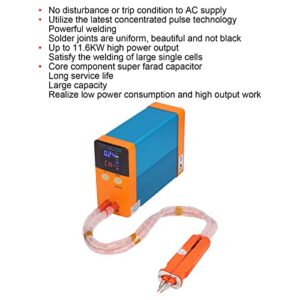 Pulses Spot Welder, Large Capacity Capacitor Energy Storage Welding Machine for Mobile Power Sources(US Plug)