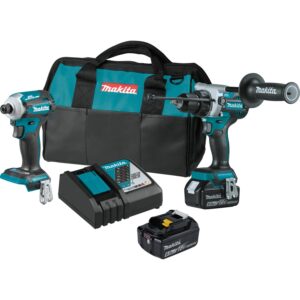 makita xt288g 18v lxt® lithium-ion brushless cordless 2-pc. combo kit (6.0ah)