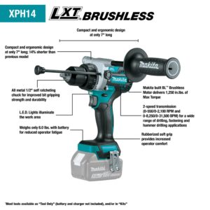 Makita XT288G 18V LXT® Lithium-Ion Brushless Cordless 2-Pc. Combo Kit (6.0Ah)