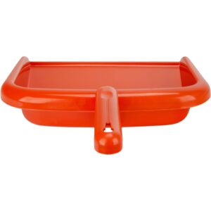 Carlisle FoodService Products Sparta Plastic, 10 Inches, Orange