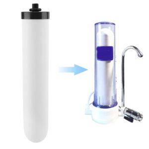 Water Filter Element,Replacement Filter, Ceramic Water Filter Element, Reduces Heavy Metals, Bad Taste For Countertop Gravity Water Filtration Systems