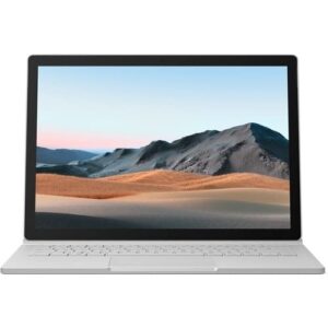 microsoft surface book 3 laptop, intel i7-1065g7, 32gb ram, 512gb ssd, 13.5" pixelsense display, nvidia geforce gtx 1650 graphics, windows 10 pro, usb type-c, wi-fi 6 bluetooth 5.0, platinum (renewed)