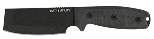 Ontario Knife Company Ontari Knife Company 8662: Rat 3 Utility ,Black