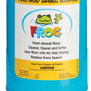 Pool FROG Model 6100 Mineral Reservoir + 3 Chlorine Bac Pacs + FROG BAM 90-Day Algaecide, Mineral and Chlorine Replacement Cartridges for Pool FROG Model 6100