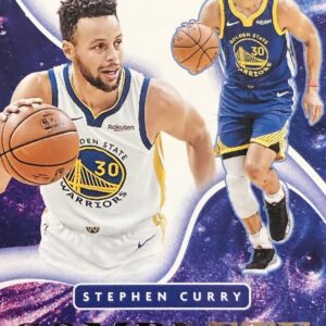 Stephen Curry 2021 2022 Donruss Complete Players Basketball Series Mint Insert Card #7 Picturing Him in His White and Blue Golden State Warriors Jerseys