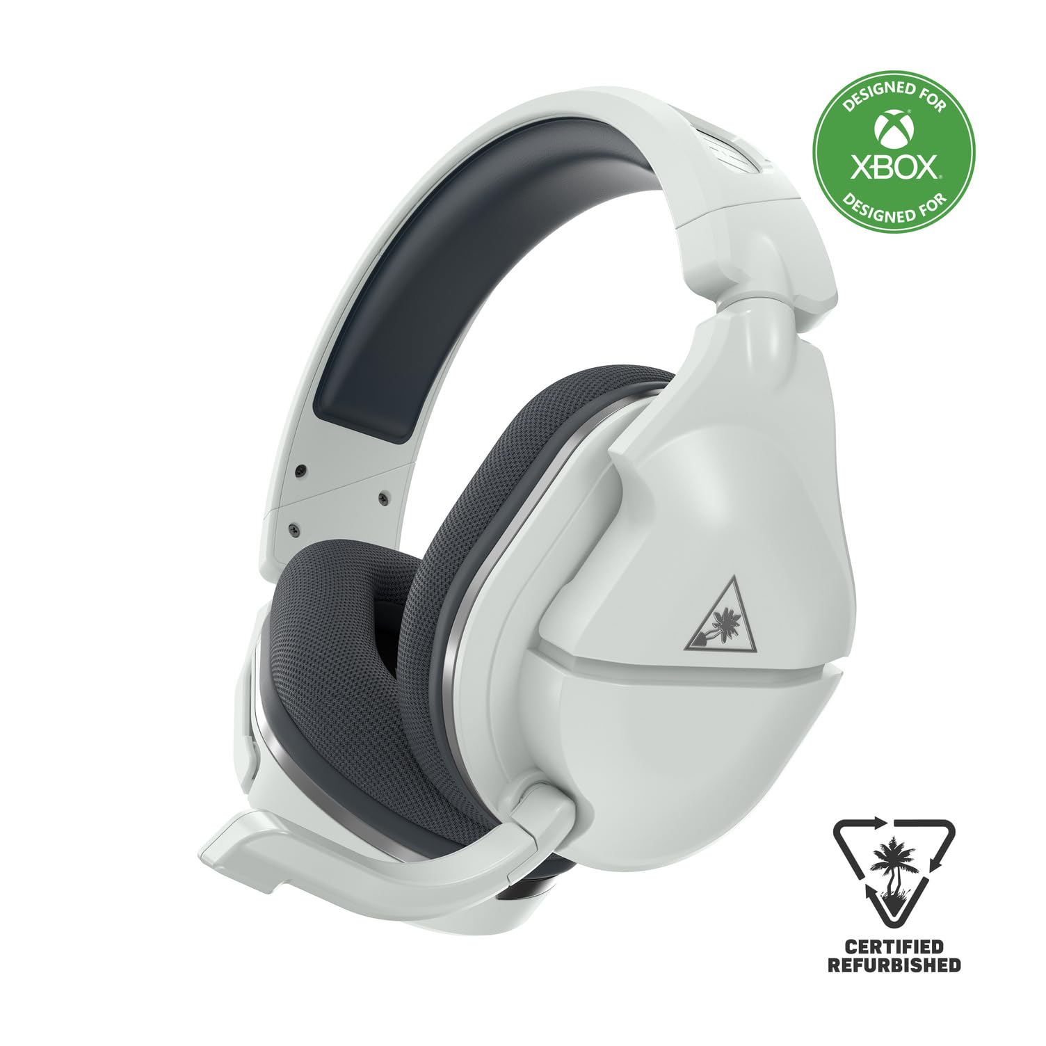 Turtle Beach Stealth 600 Gen 2 Wireless Gaming Headset for Xbox Series X|S, Xbox One, & Windows 10 & PCs with 50mm Speakers, 15Hour Battery life, Flip-to-Mute Mic and Spatial Audio - White (Renewed)