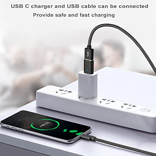 Mindorlen USB C to USB Adapter 3.1 Gen 2, 10Gbps USB to USB C Adapter, USB-C Male to USB 3.0 A Female USB 3.2 Type C OTG Converter for MacBook pro Laptop PC iMac iPad air