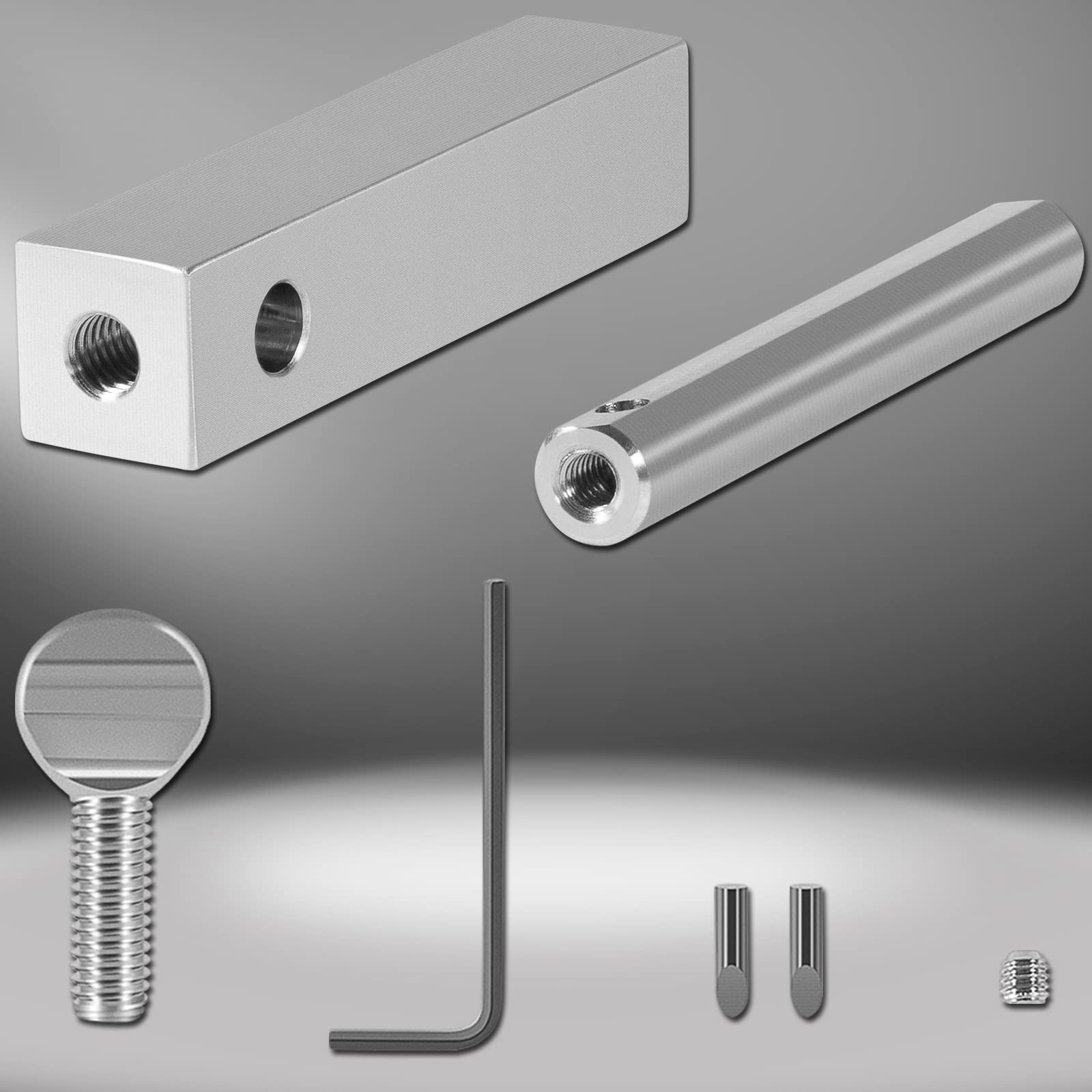 Stainless Steel Knife Maker's Center Scribe with Adjustable Carbide Tip Perfect for Marking Center Lines on Belt Grinder, Blade Making, Custom Knife, Knife Making Equipment, Etc.