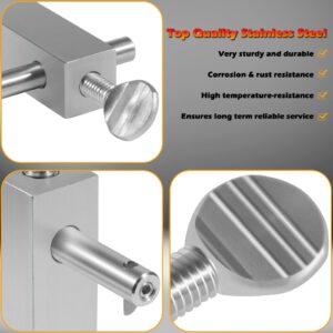 Stainless Steel Knife Maker's Center Scribe with Adjustable Carbide Tip Perfect for Marking Center Lines on Belt Grinder, Blade Making, Custom Knife, Knife Making Equipment, Etc.