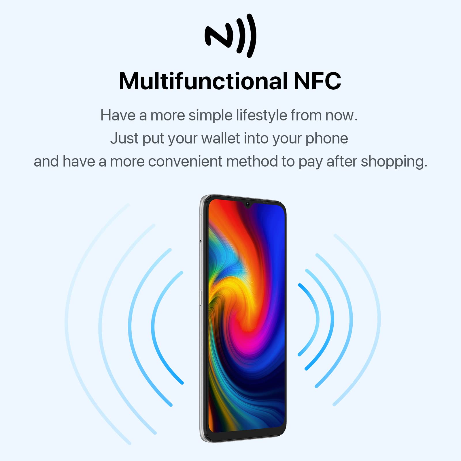 UMIDIGI F3 (8GB+128GB) Unlocked Cell Phone, NFC, Android11, 6.7inch HD Full Screen, 5150mAh Battery, Smartphone with Sony 48MP AI Triple Camera, 18W Fast Charging, Dual SIM