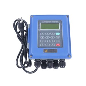 Ultrasonic Flow Meter TUF-2000B Liquid Water Flow Control Meter Flowmeter Counter LCD Display with TS-2 & TM-1 Clamp-on Transducers DN20-700mm