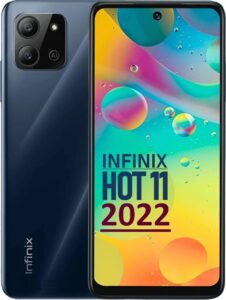 infinix hot 11 (x675) dual sim,64 gb 4gb ram, factory unlocked gsm, international version - no warranty - (polar black)