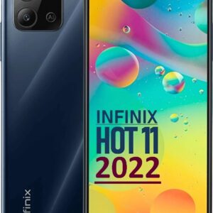 Infinix Hot 11 (X675) Dual SIM,64 GB 4GB RAM, Factory Unlocked GSM, International Version - No Warranty - (Polar Black)