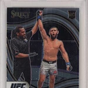 Graded 2021 Panini Select Khamzat Chimaev #218 Octagonside Rookie RC UFC MMA Card PSA 10 Gem Mint